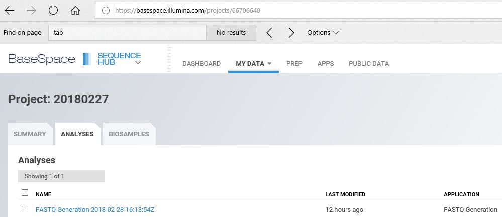 Download FASTQ files from Basespace by script – GENOME 101